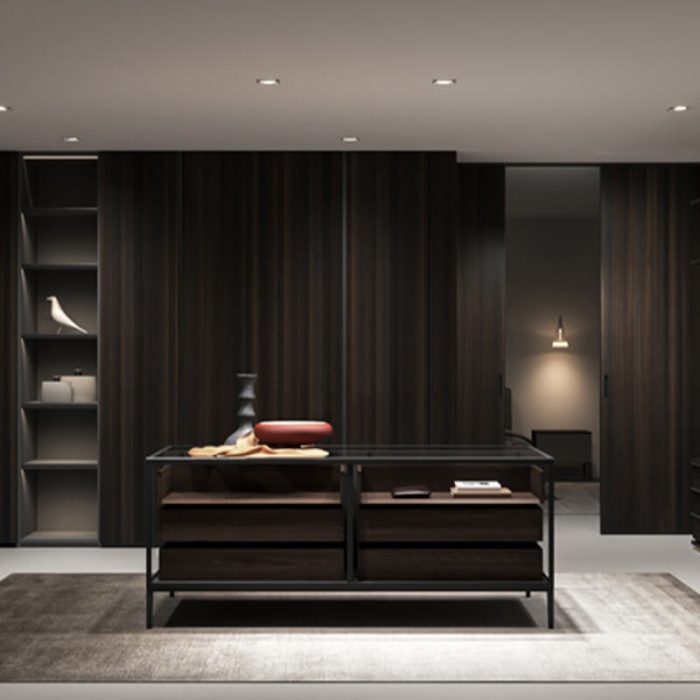 Wood veneer interior project-bed room - Veneer Hub