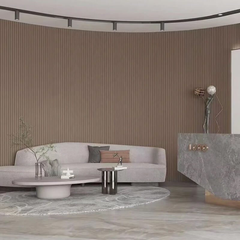 Solid Wood Flexible Tambour Wall Panels-Veneer Hub