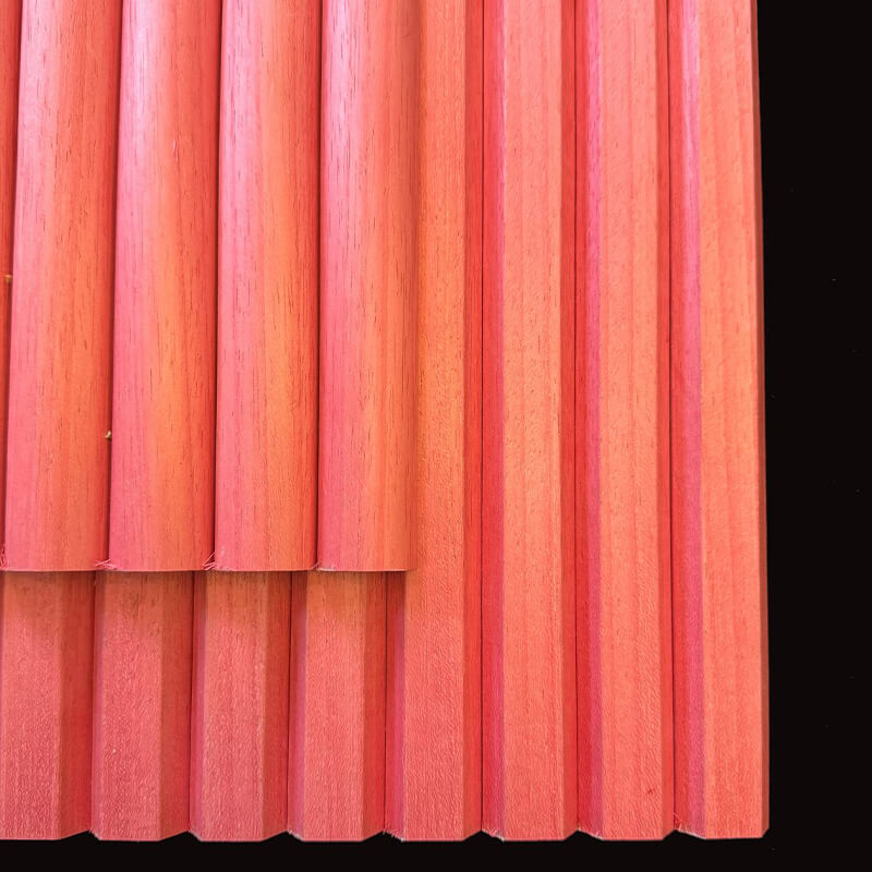 Solid Wood Flexible Tambour Wall Panels-Veneer Hub
